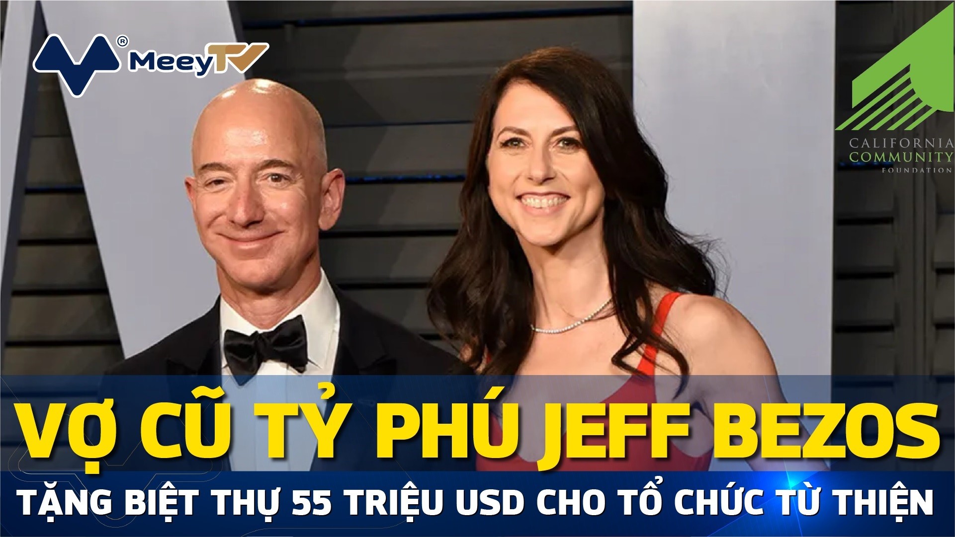 Vợ cũ tỷ phú Jeff Bezos tặng biệt thự 55 triệu USD cho tổ chức từ thiện